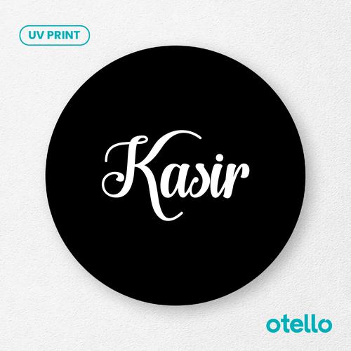 Jual Kasir Sign Board Akrilik Acrylic Signage Label Icon Sticker Toko ...