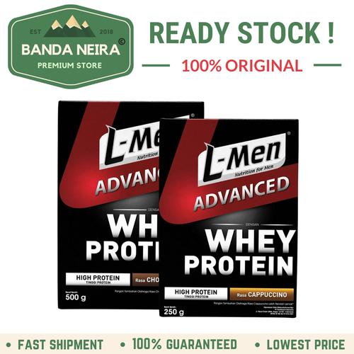 Jual L-Men LMen L Men Advanced Advance Whey Protein - CAPPUCCINO, 7 ...
