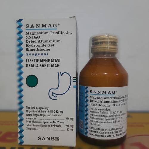 Jual Sanmag Sirup 120 ml - Kota Depok - Via Apotek | Tokopedia