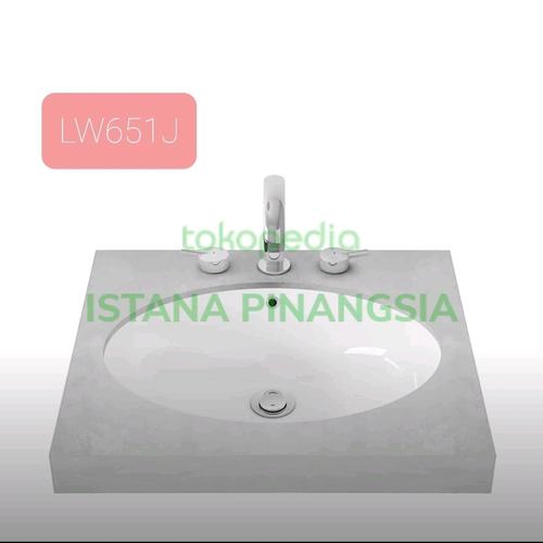 Jual wastafel toto LW651J - kran hot-cool - Jakarta Barat - ISTANA ...