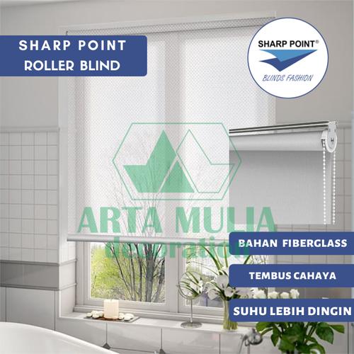 Jual Roller Blind Solar Screen Sharp Point 2600/4000 Tirai Minimalis ...