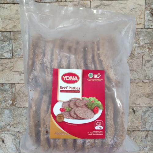 Jual Yona Beef Patties 1kg - Kota Surabaya - Stanley frozen | Tokopedia