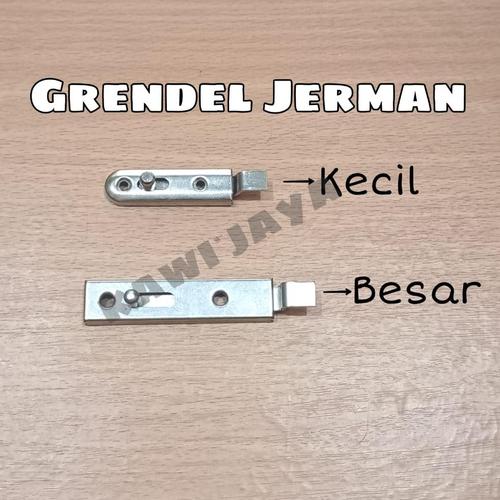 Jual Grendel German Jerman Asli Kecil Besar Bulat Kotak - Kecil ...