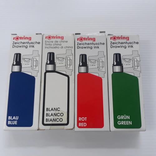 Jual Rotring Drawing Ink Warna / Tinta Rapido Rotring / Tinta Tato ...