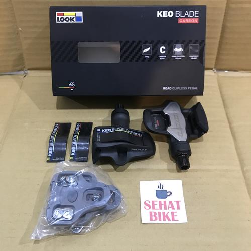 Jual Pedal Cleat Sepeda Look Keo Blade Carbon ORIGINAL Made In France ...