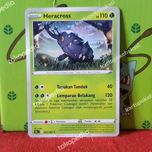 Jual Heracross C S9a 005/067 kartu pokemon TCG Indonesia - Kota Bekasi - kartupokebekasi | Tokopedia