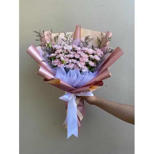 Jual Bouquet Carnation buket anyelir bunga segar tangerang rangkaian ...