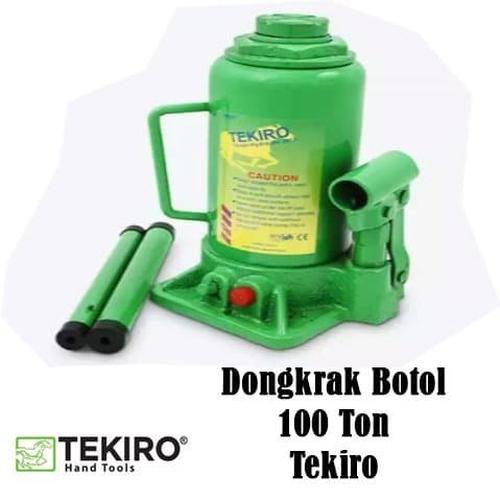 Jual TEKIRO DONGKRAK BOTOL 100 TON HIDROLIK DONGKRAK MOBIL HYDRAULIC ...