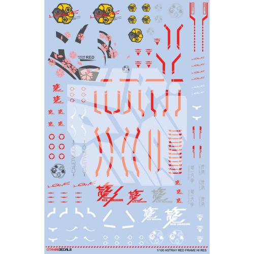 Jual ASTRAY RED FRAME HI RES DECAL - Kab. Sleman - Otakiri Decals_NEW ...