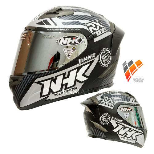 Jual NHK RX9 RACER X NHK RX-9 RACER NHK RX NINE BLACK DOFF SILVER ...