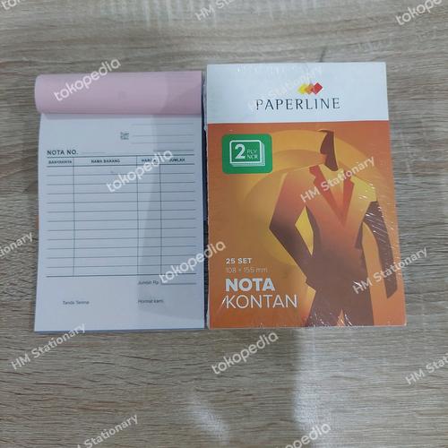 Jual Buku Nota Kontan 2 Ply Kecil - Jakarta Utara - HM Stationary ...