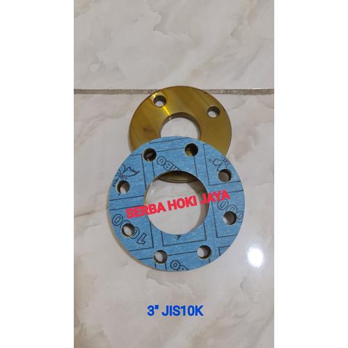 Jual PACKING TOMBO 3" JIS 10K / GASKET TOMBO 3" UNTUK FLANGE JIS 10K DN80 - Kab. Bekasi - SERBA ...