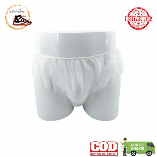 Jual Celana dalam kertas pria sekali pakai sempak traveling laki-laki ...