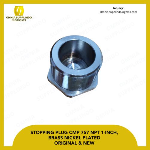 Jual Stopping Plug Explosion CMP 757 1" NPT Brass Nickel Plated (BNP ...