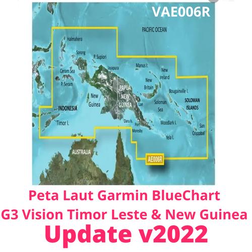 Jual Peta Laut Garmin Bluechart G3 / G3 Vision VAE006R Timor - G3 ...