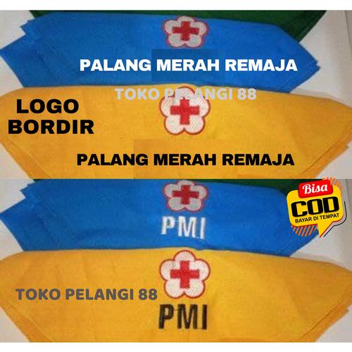 Jual Syal Slayer PMI dan PMR Madya Wira Bordir Hasduk PMR PMI SMP SMA ...