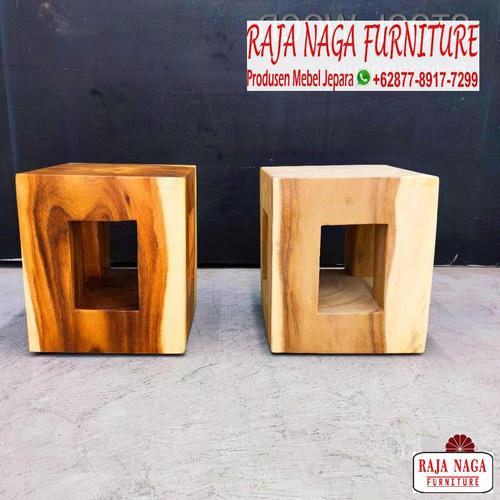 Jual Side Table Kayu Suar Meja Kopi Minimalis Meja samping sofa Ruang ...