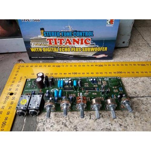 Jual tone control titanic subwoofer mic echo sound system rakitan ...