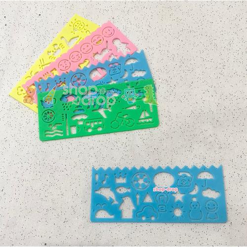 Jual Penggaris Lucu Anak Karakter Gambar Pola - Penggaris Dekorasi ...