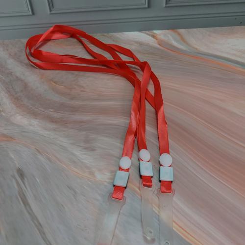 Jual Tali Id Card 1 cm Bahan Nilon Model Jepit Gantungan Id Card Holder ...