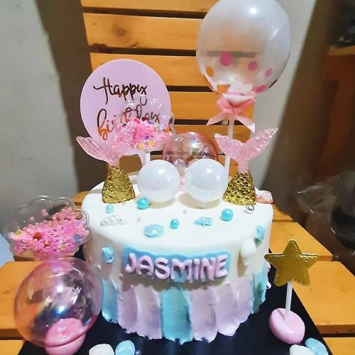 Jual cake mermaid kue ulang tahun mermaid - Kota Bandung ...