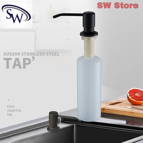 Promo botol sabun cair stainless kitchen sink tanam black hitam - Kota ...