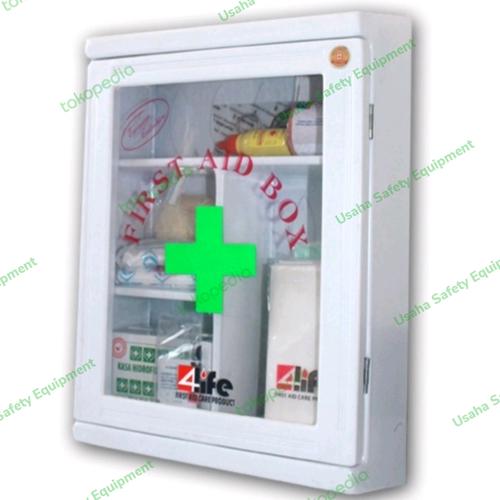 Jual Kotak obat dinding 4life box kit plastik type A lengkap obat p3k ...