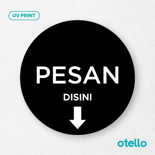 Jual Pesan Disini (Cetak) Signage Acrylic Sign Board Akrilik Papan ...