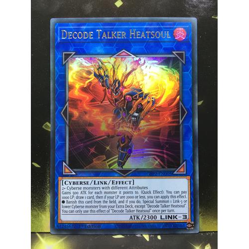 Jual Yugioh Decode Talker Heatsoul - GFP2 ultra rare - Jakarta Barat ...