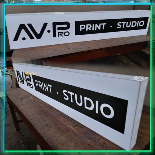 Jual Signage Neon Box Nyala Led Model Kotak Design Custom - Kab. Bantul ...