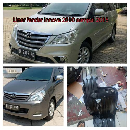 Jual liner fender kanan innova 2009-2015 bahan tebal mirip original ...