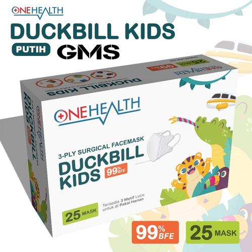 Promo Masker Duckbill Anak Medis Onehealth Per Box isi 25 Pcs - Among ...