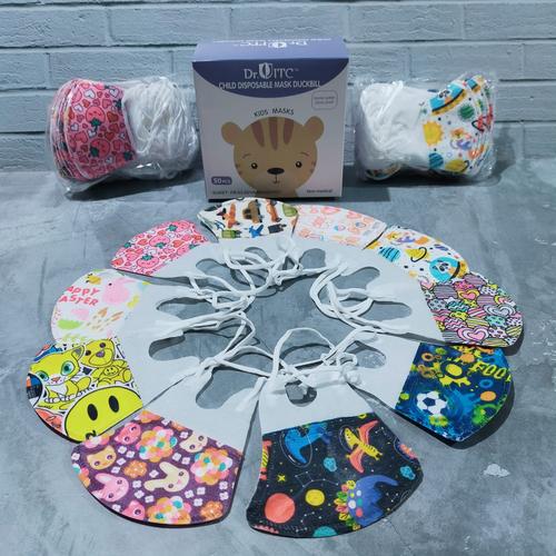 Jual Masker bayi 0-3TH dan balita motif Kn95/masker duckbill 3ply isi ...
