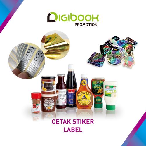 Jual Custom Stiker Metalize Silver / Gold / Hologram A3 Cutting Pola ...