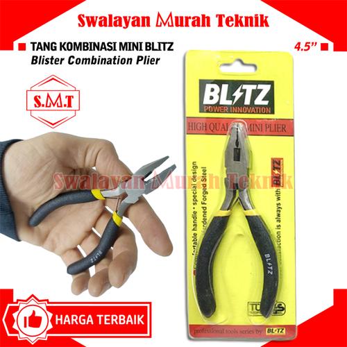 Jual BLITZ Tang Kombinasi Mini 4,5" Blister Combination Plier 4.5 Inch ...