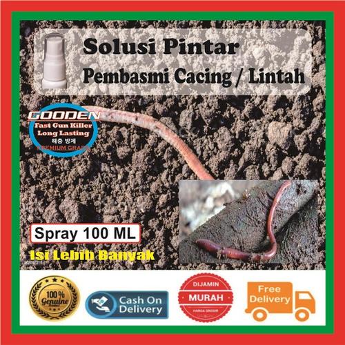 Jual Cairan Racun Semprot Pembunuh Pengusir Pembasmi Cacing Lintah 100 ...