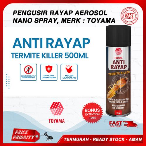 Jual Pembasmi Rayap Aerosol Obat Anti Rayap Tembok Spray Racun Rayap ...