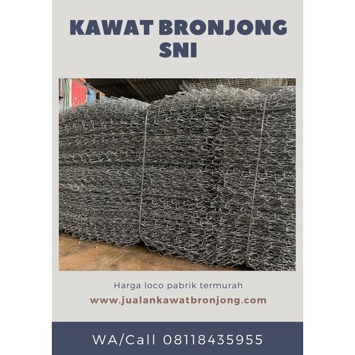Jual Jual kawat bronjong pvc & galvanis SNI dan manual harga ekonomis ...