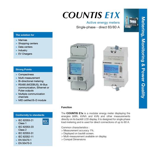 Jual Socomec Countis E13 Metering Single-phase - Kota Semarang - alatlistrikmurah | Tokopedia