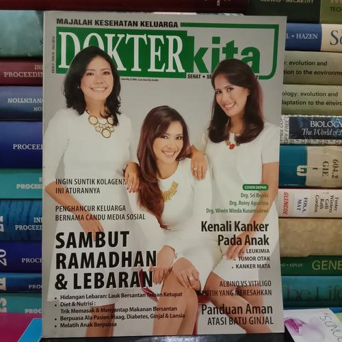 Jual MAJALAH DOKTER KITA EDISI 7 JULI 2014.kenali kanker pada anak. - Kota Bekasi - toko buku ...