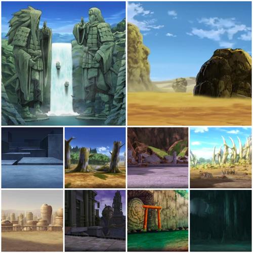 Jual Set Diorama Background Naruto Stages - Uchiha Hideout - Kota ...