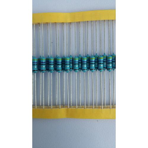 Jual Resistor 0,5Watt - 4R7 4,7 Ohm 1/2W 0,5W 1% Metal Film - Kota ...