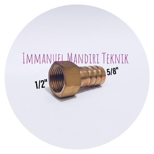 Jual Nepel Selang / Nipple Selang Drat Dalam 1/2" x Selang 5/8 ...