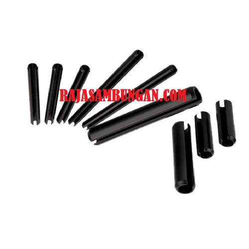 Jual Roll Pin C Hitam M 6 x 70 mm Selongsong Baut Baja Slotted Spring ...