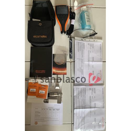 Jual Elcometer 500 Model B A500C-B + C1 Concrete Thickness Probe T500 ...