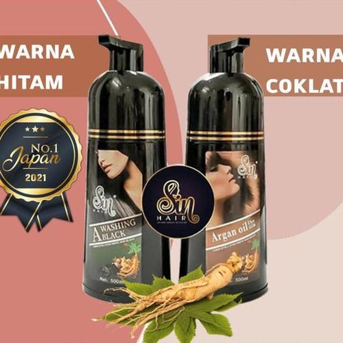 Jual shin hair shampo penghitam rambut terbaik no 1 di Jepang 🇯🇵 ...