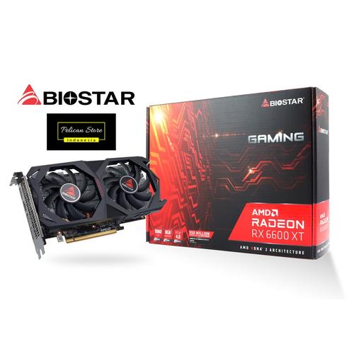Jual BIOSTAR AMD RADEON RX 6600 XT 8GB GDDR6 192 BIT RX6600XT - Kota ...