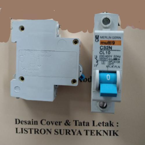 Jual MCB 1 Phase Merlin Gerin C32N Original - 10 Amp - Kota Pontianak ...