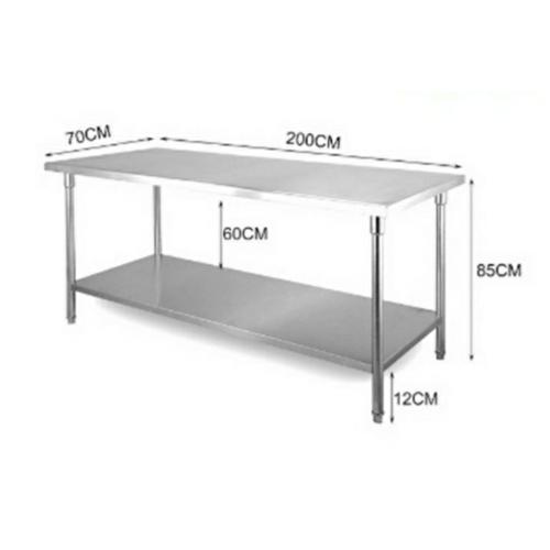 Jual Meja Stainless Steel 201/ Meja Dapur / Meja Restoran Work Table ...