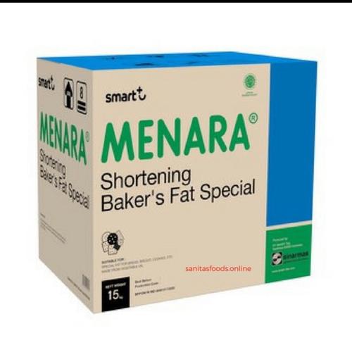 Jual menara mentega putih shortening repack 1kg / margarine putih ...